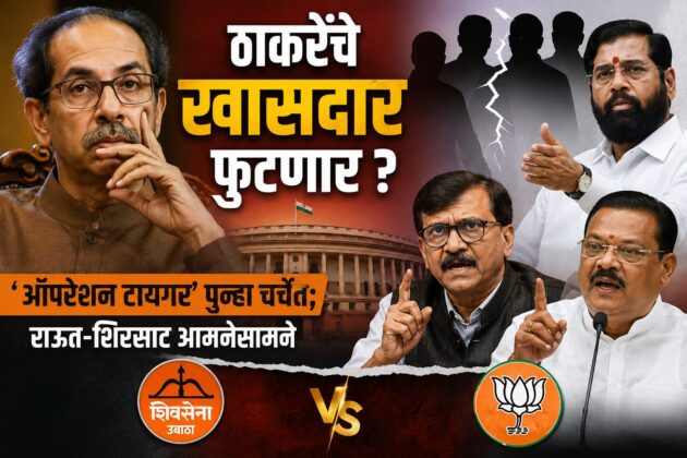 ठाकरे सेनेचे खासदार फुटणार? ‘ऑपरेशन टायगर’च्या चर्चेने महाराष्ट्राच्या ...